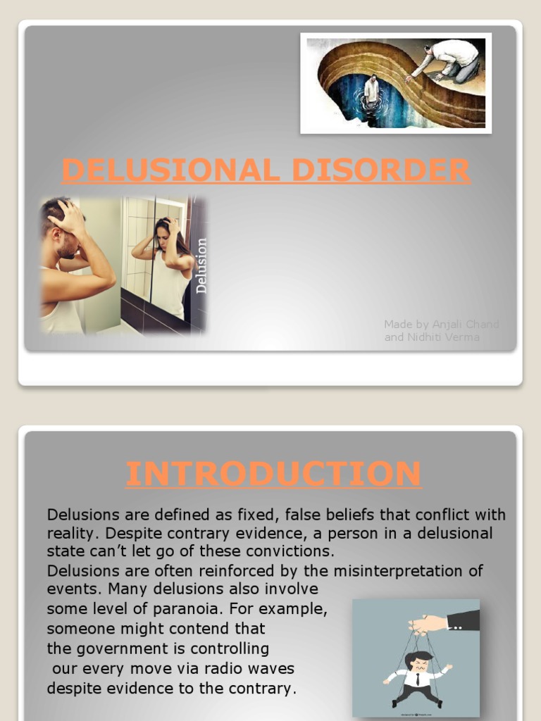 Delusional Disorder | PDF