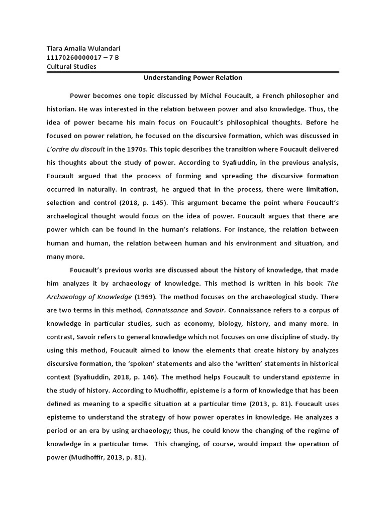 Understanding Power Relation | PDF | Discourse | Power (Social And ... Understanding Power Relation | PDF | Discourse | Power (Social And ...