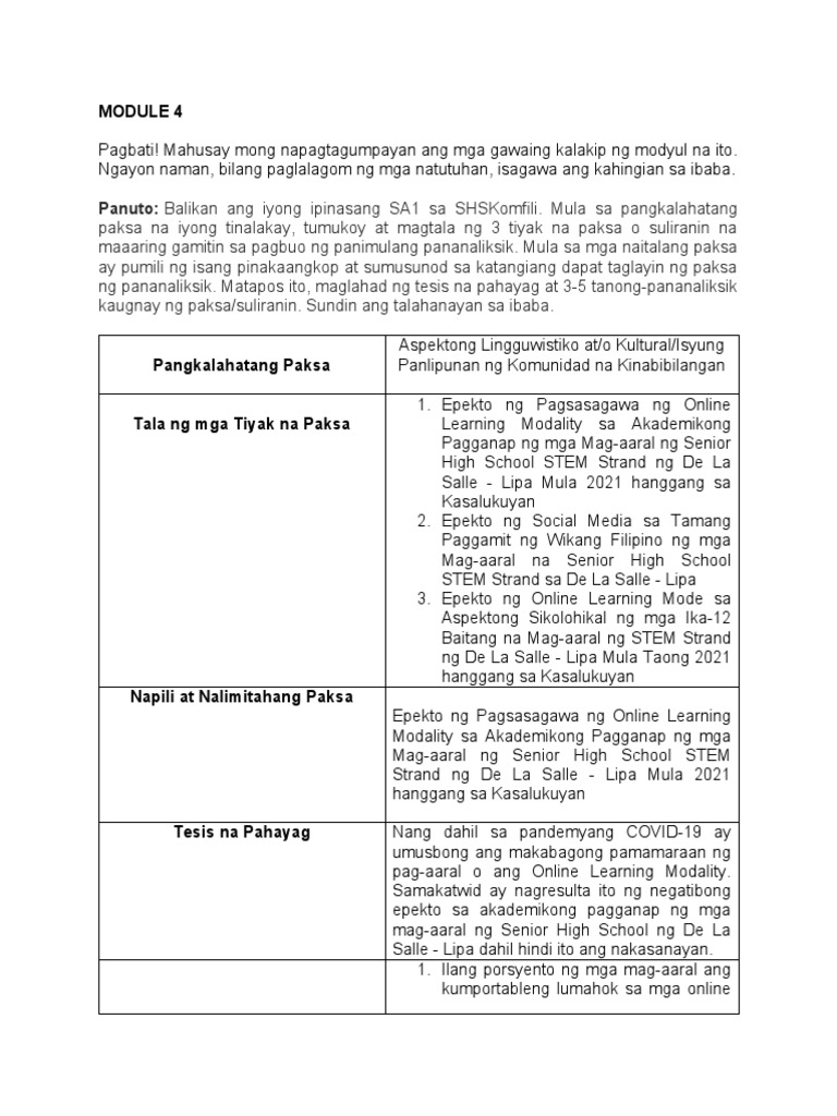 Module 4-5 | PDF