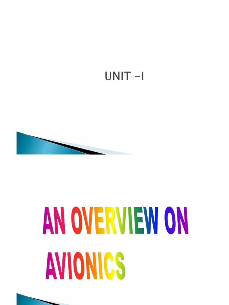 Avionics | PDF | Microcontroller | Avionics