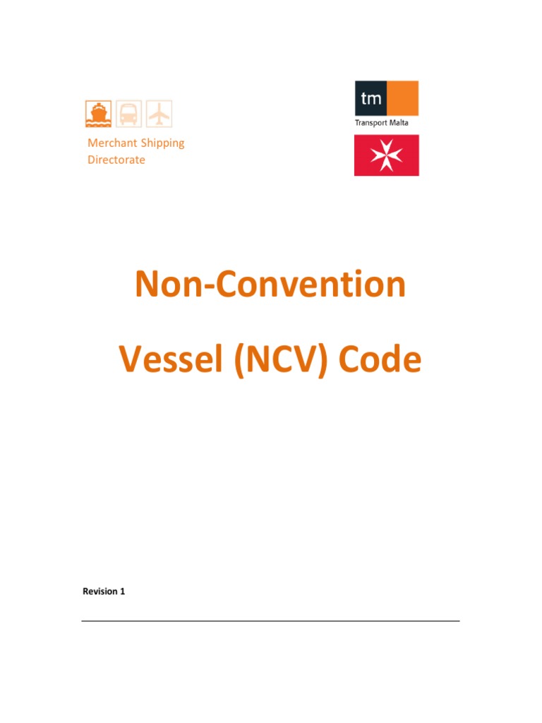 Non-Convention Vessel Code Overview | PDF | Territorial Waters | Safety