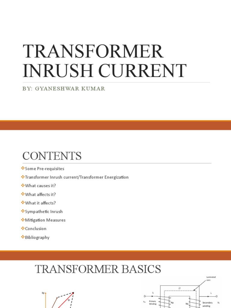 Transformer Energisation | PDF | Transformer | Electrical Engineering