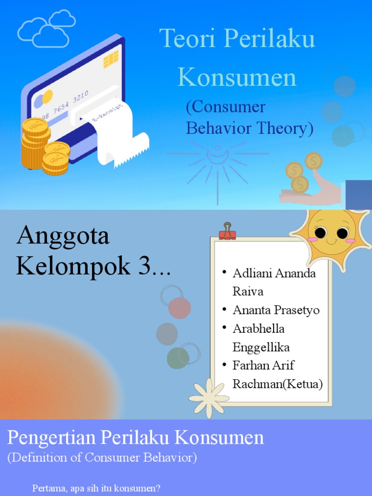 Teori Perilaku Konsumen | PDF | Sains & Matematika