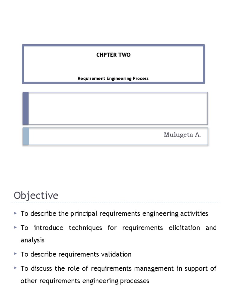 Ch-2 Requirement Engineering Process | PDF | Use Case | System
