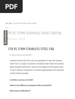 ASTM A216 WCB Chemical Composition | PDF