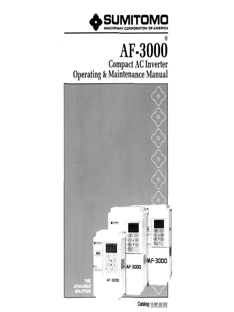 Sumitomo AF3000 | PDF