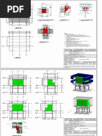 Fixed Solar Mounting Structure Drawing | PDF | Equipment