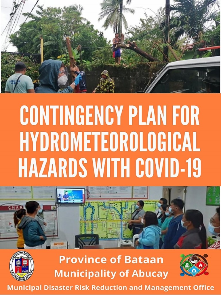 CONTINGENCY PLAN - Abucay - Typhoon With COVID19 | PDF | Hazards ...