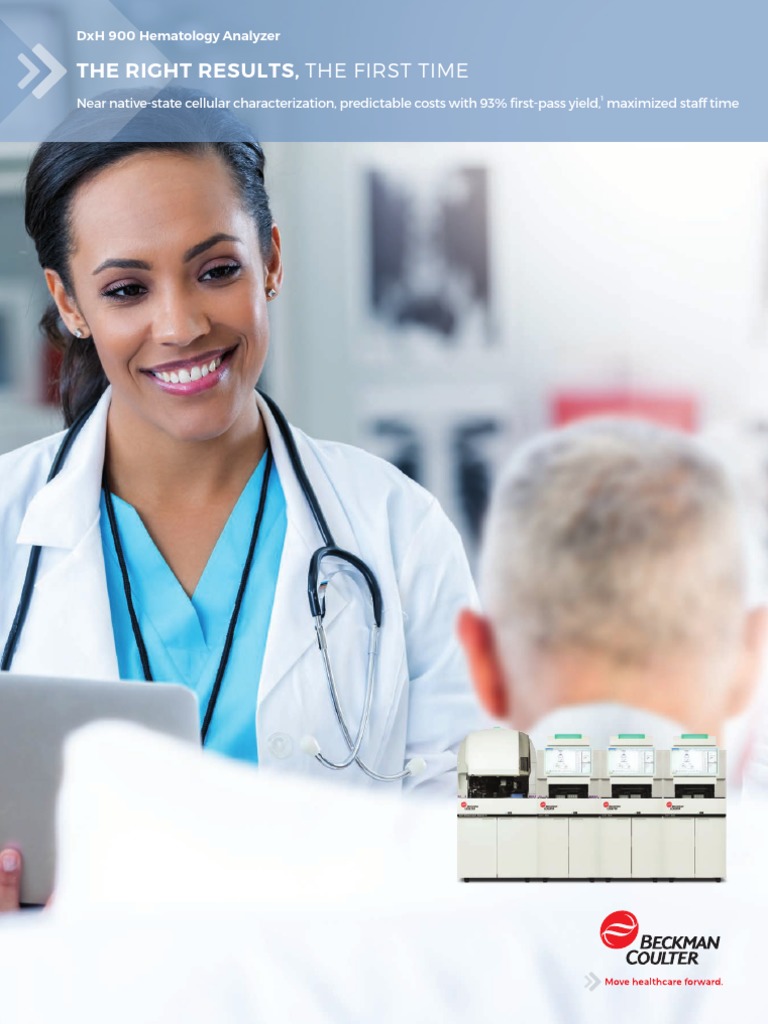 Brosur DXH 900 Hematology Analyzer | PDF | Automation | Decision Making