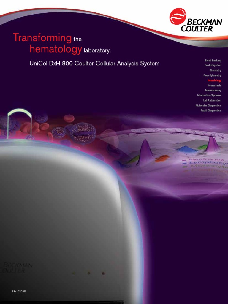DXH 800 Brochure | PDF | Laboratories | Flow Cytometry