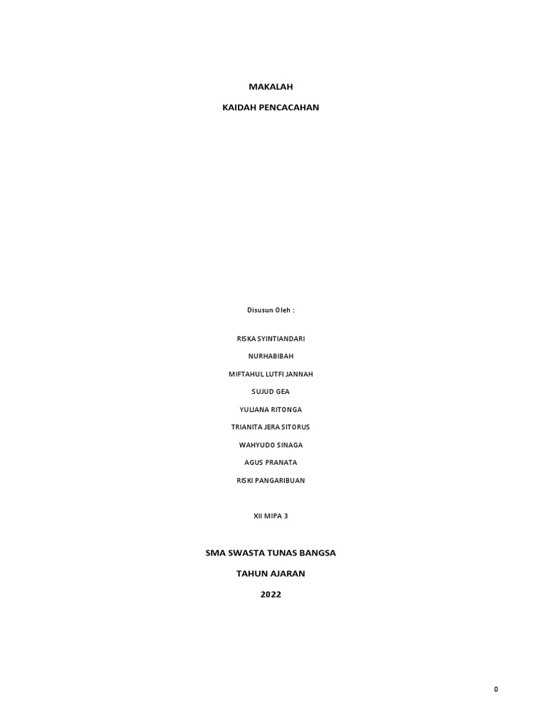 Matematika Pencacahan | PDF | Kajian Bahasa Asing