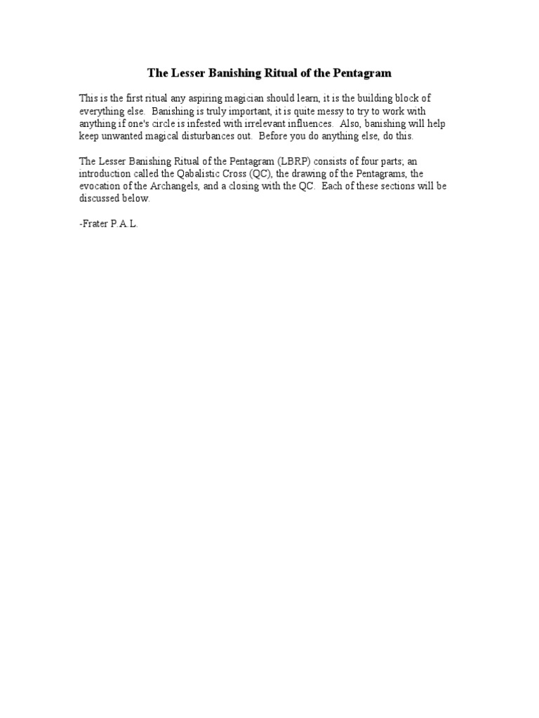 LBRP | PDF | Archangel | Religious Belief And Doctrine