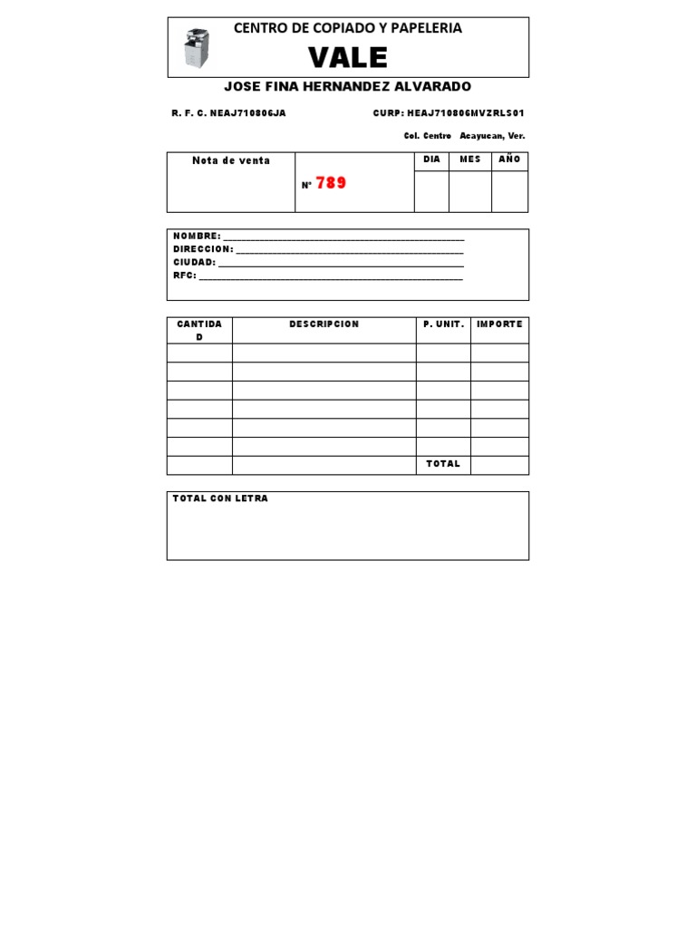 Nota de Compra | PDF