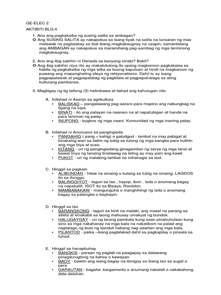 Dalumat - AKTIBITI BLG.4 | PDF