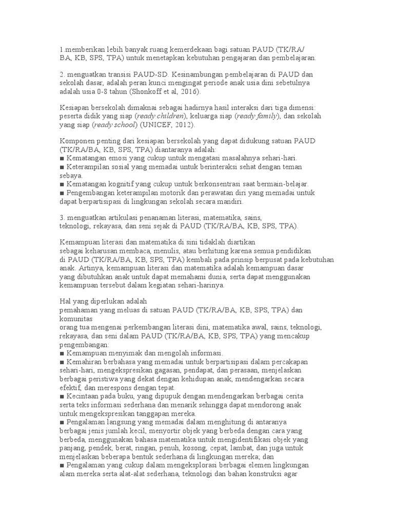 Ringkasan CP Kurikulum Merdeka | PDF