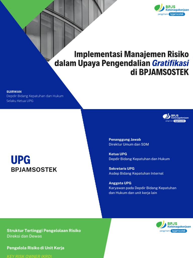 Implementasi Manajemen Risiko Dalam Upaya Pengendalian Gratifikasi Di ...