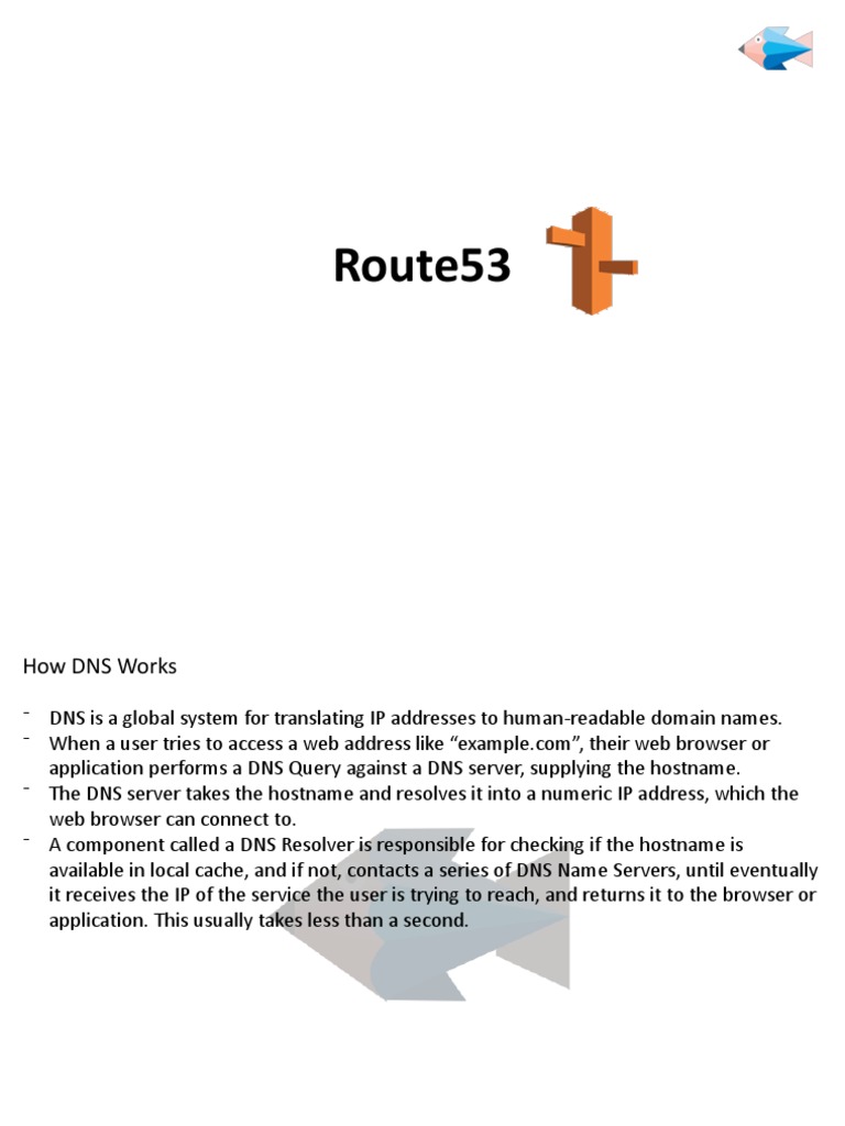 Route 53 | PDF | Domain Name System | Domain Name