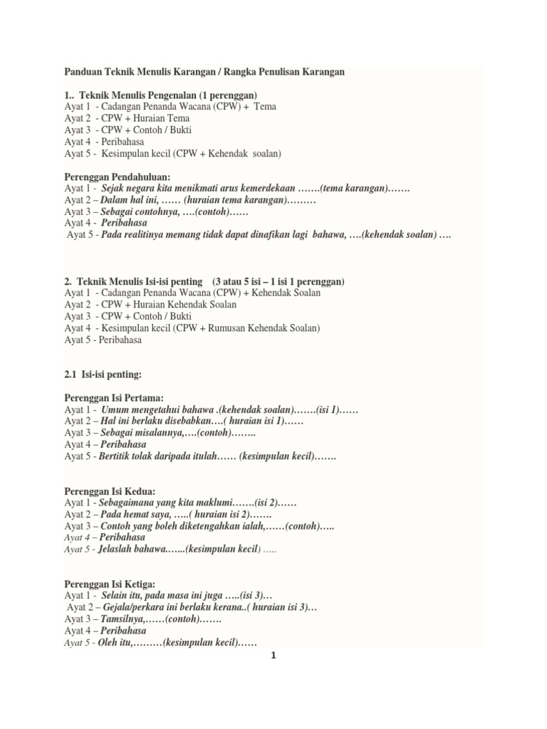 Rangka Karangan MS 34 | PDF