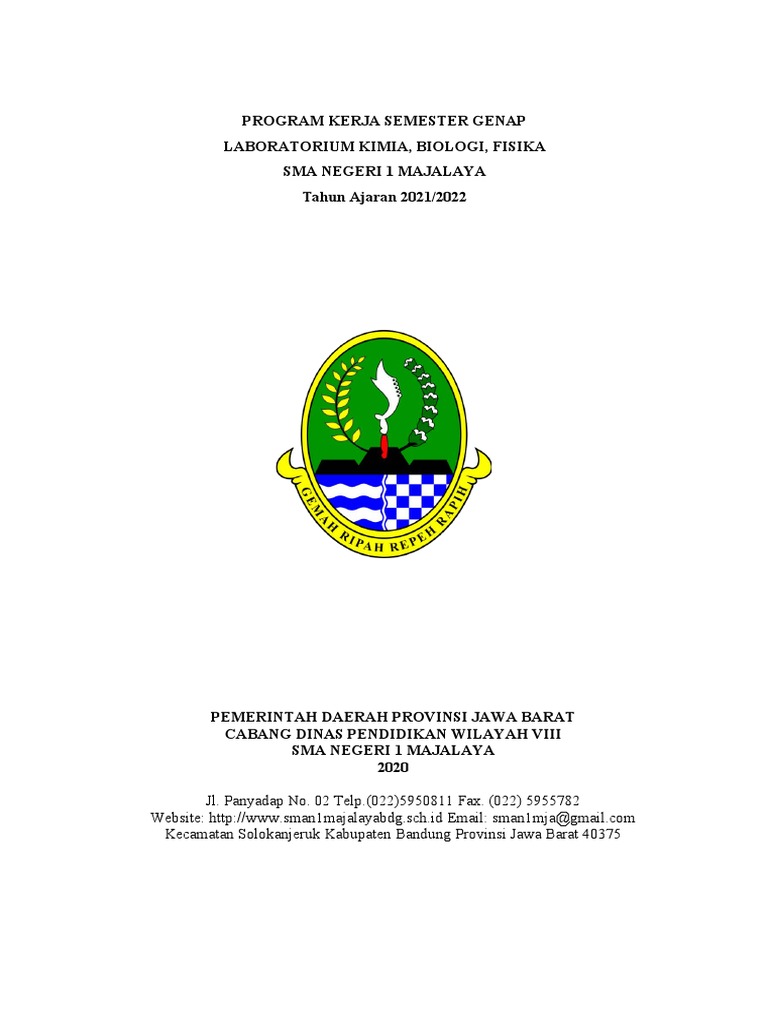 Program Kerja Lab | PDF