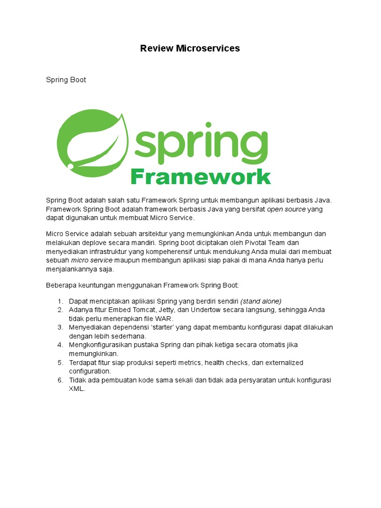 Review Microservices | PDF