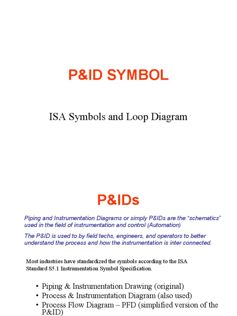 P&ID SYMBOL GUIDE | PDF | Instrumentation | Computer Engineering