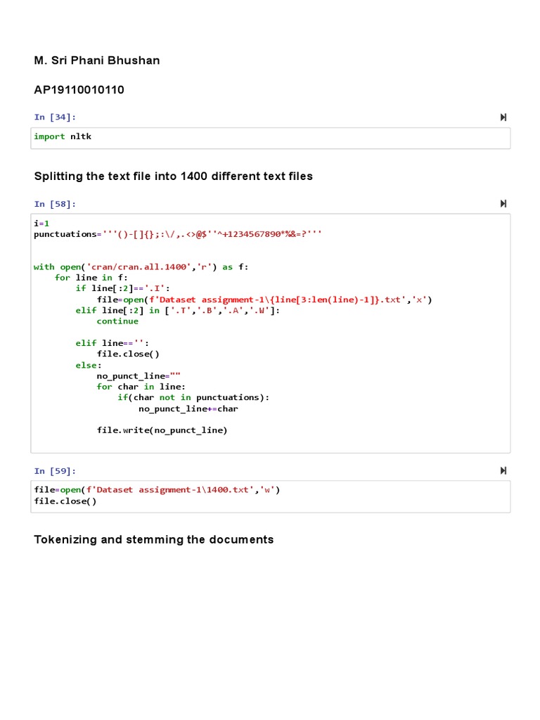 AP19110010110 Lab Assignment-2 - Jupyter Notebook | PDF | Continuum Mechanics