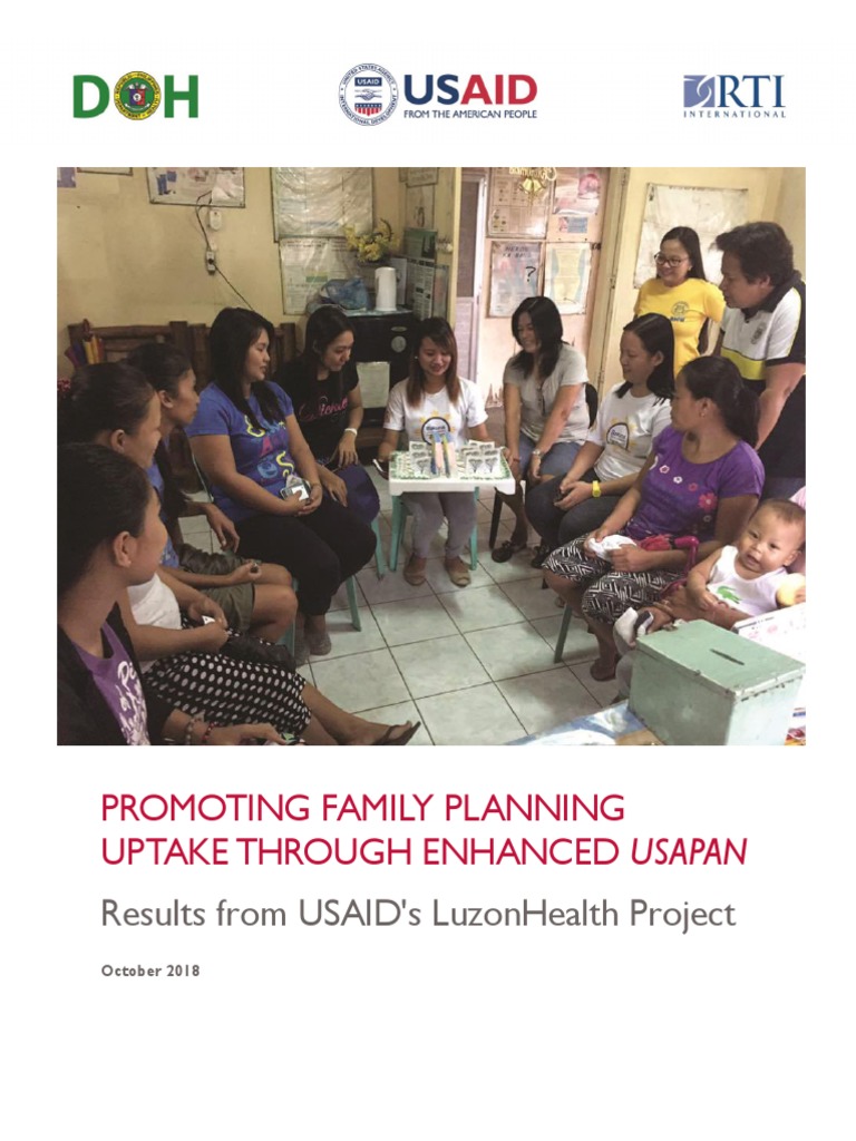 Promoting Family Planning Uptake through Enhanced Usapan | PDF | Family ...