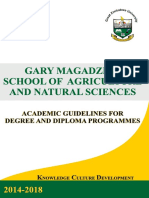 UZ Programmes PDF | PDF | Bachelor Of Science | Doctor Of Philosophy