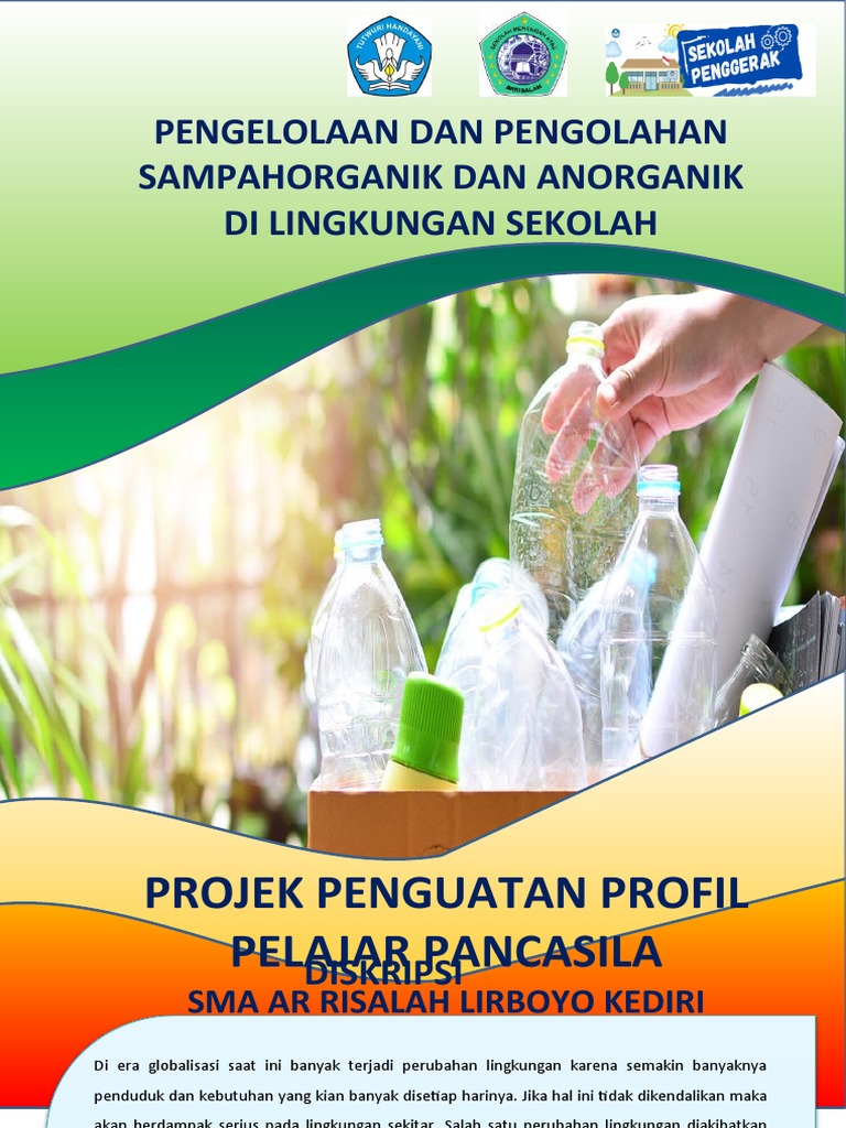 Modul Projek Pengelolaan Dan Pengolahan Sampah Organik Dan Anorganik | PDF