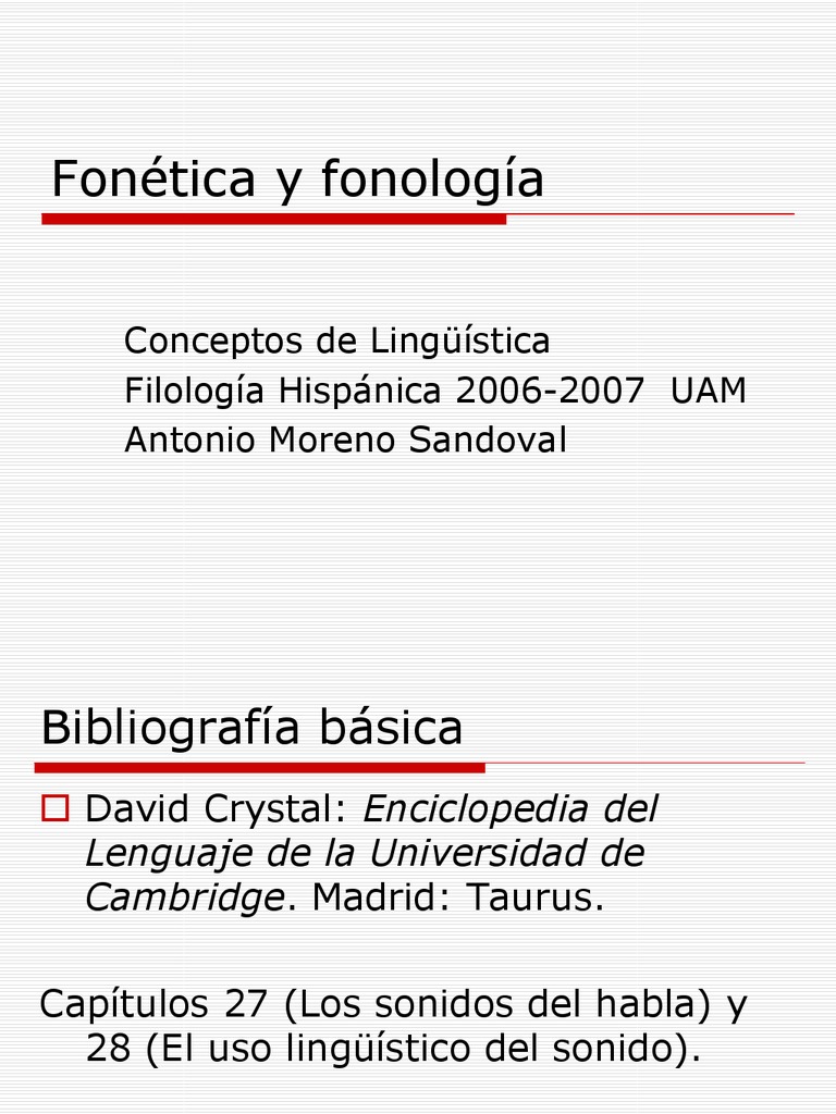 Fonetica y Fonologia | PDF | Fonología | Fonema