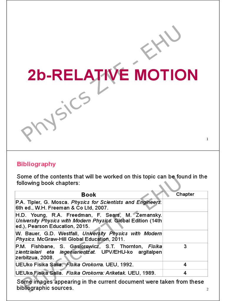 02 RelativeMotion x2 | PDF | Acceleration | Rotation Around A Fixed Axis