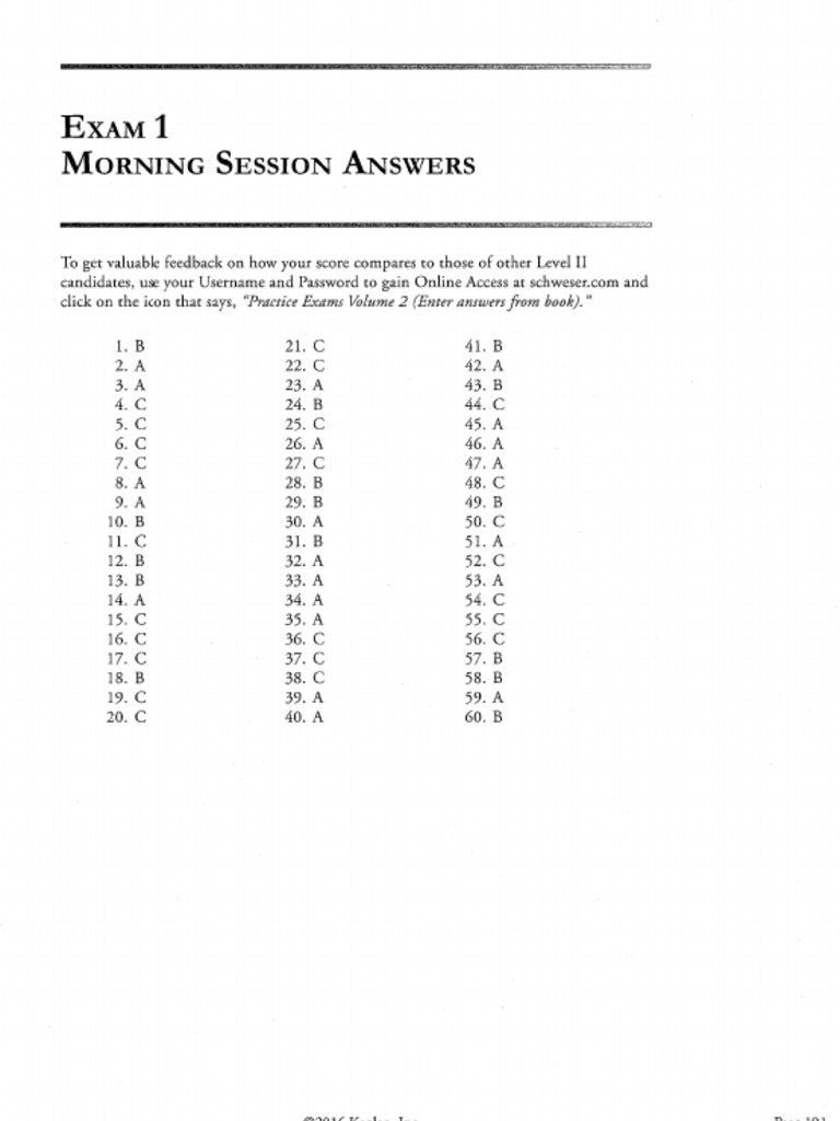 Exam 4 Answers | PDF