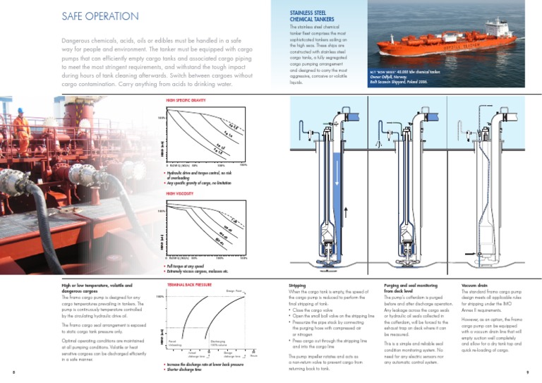 Safe Operation | PDF | Pump | Oil Tanker