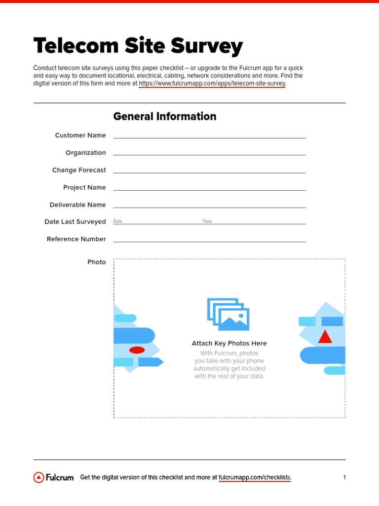 Checklist - Telecom Site Survey | PDF | Computer Network | Direct Current