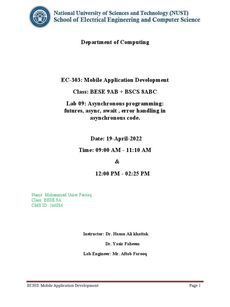 MAD Lab 09 | PDF | Json | Information Age