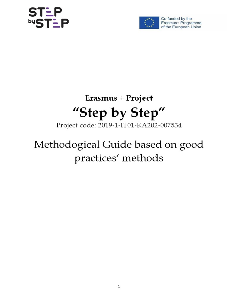 "Step by Step": Methodogical Guide Based On Good Practices Methods ...