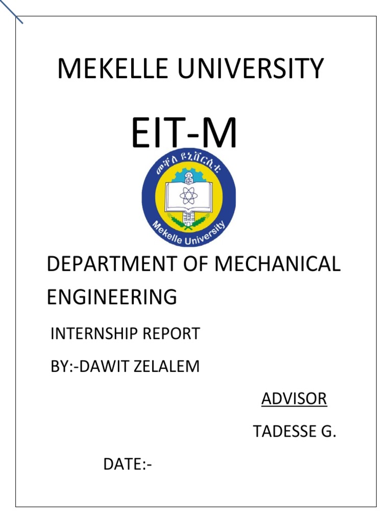 Mekelle University Dawit Zelalem | PDF | Bending | Piston