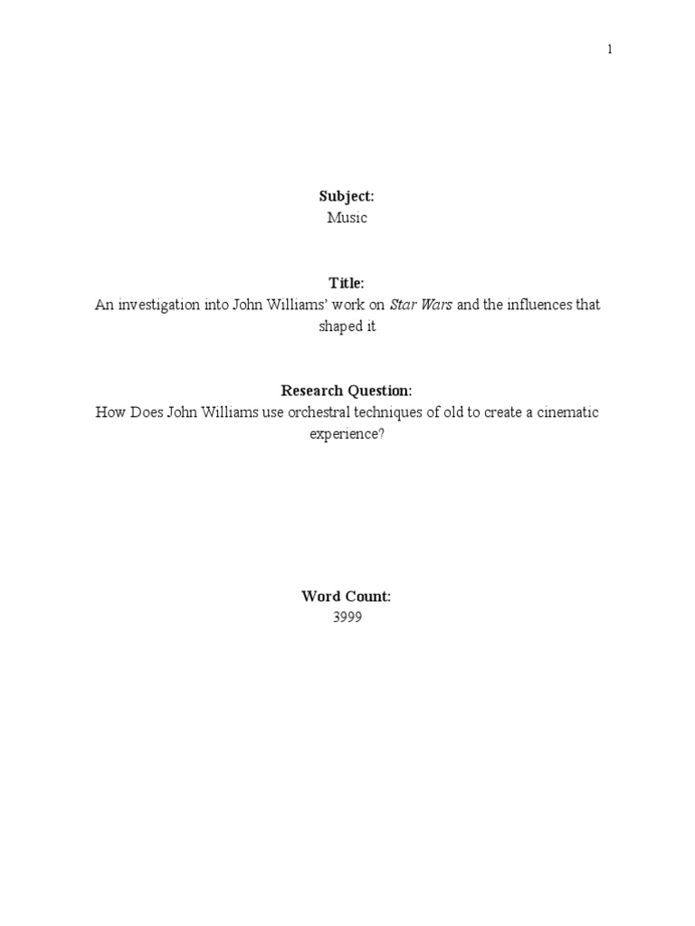 Star Wars Music: John Williams' Legacy | PDF | Harmony | Chord (Music)