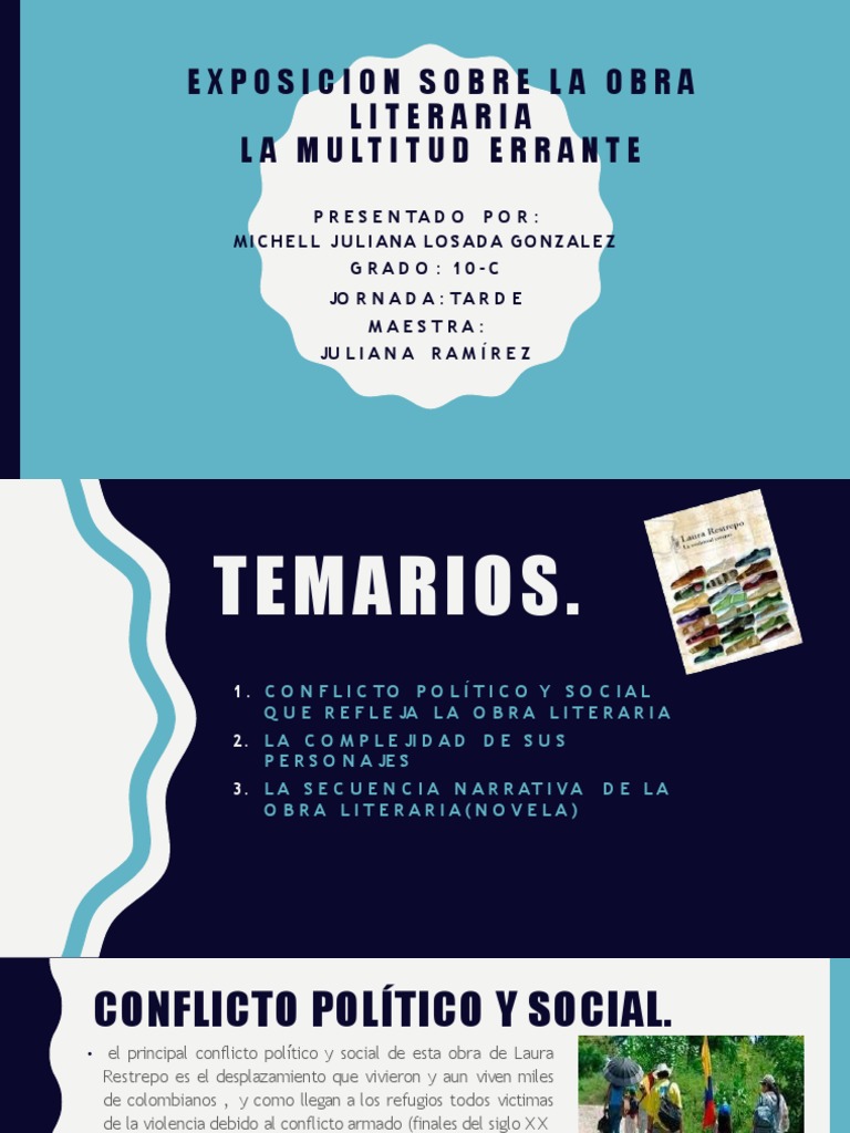 Exposicion La Multitud Errante | PDF | Narración