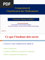 Origine et composition des médicaments | PDF | Pharmacocinétique ...
