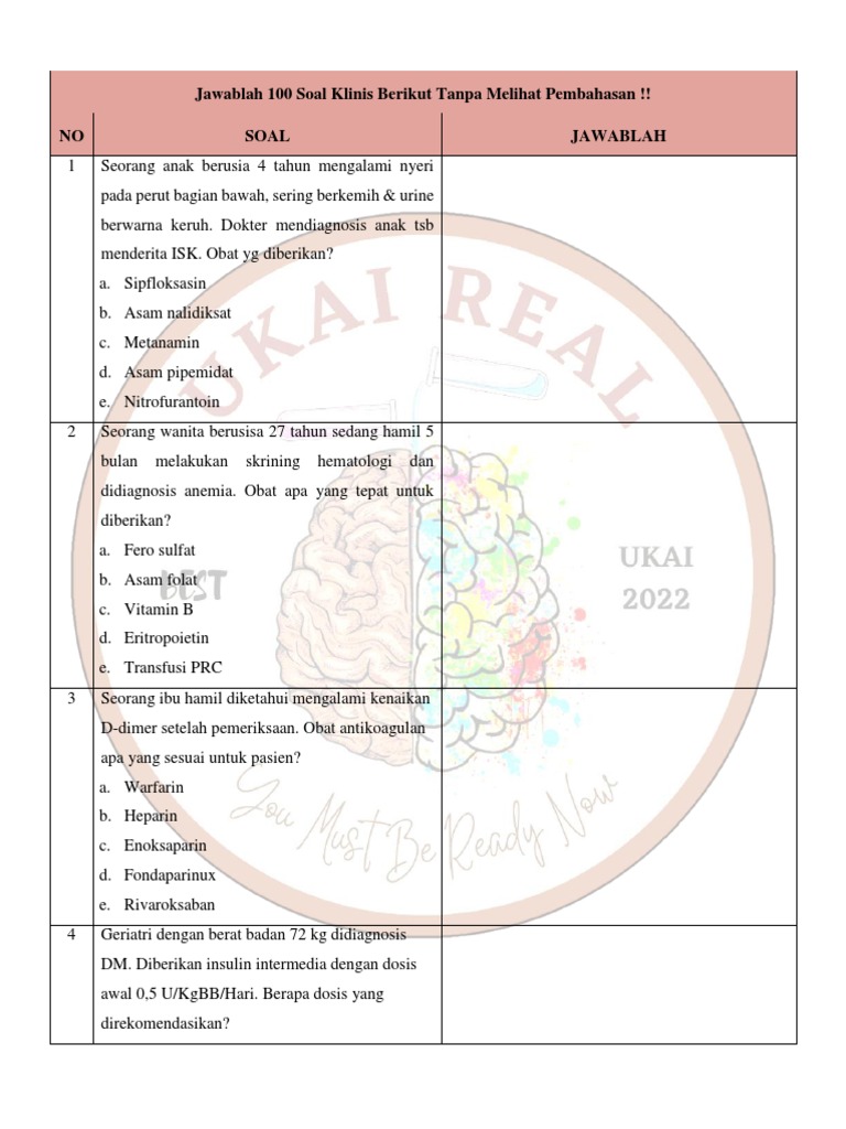 Bonus Latihan 200 Soal | PDF