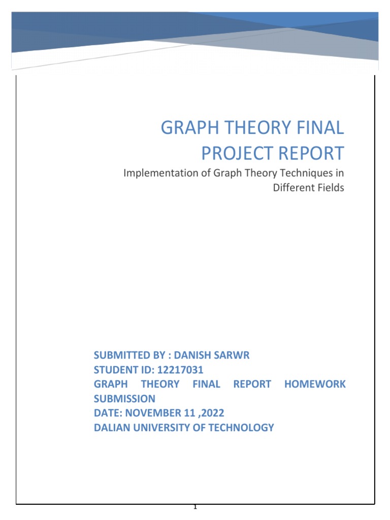 Graph Theory Final Project Report | PDF | Graph Theory | Databases