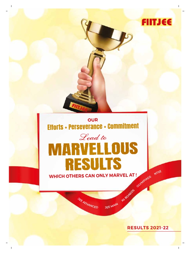 Result Brochure 2022 | PDF | Qualifications | Economy Of India