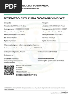 Gusaba Inguzanyo Ku Mushahara | PDF