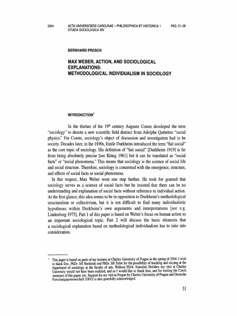 Max Weber Theory of Social Action | Download Free PDF | Sociology | Max ...