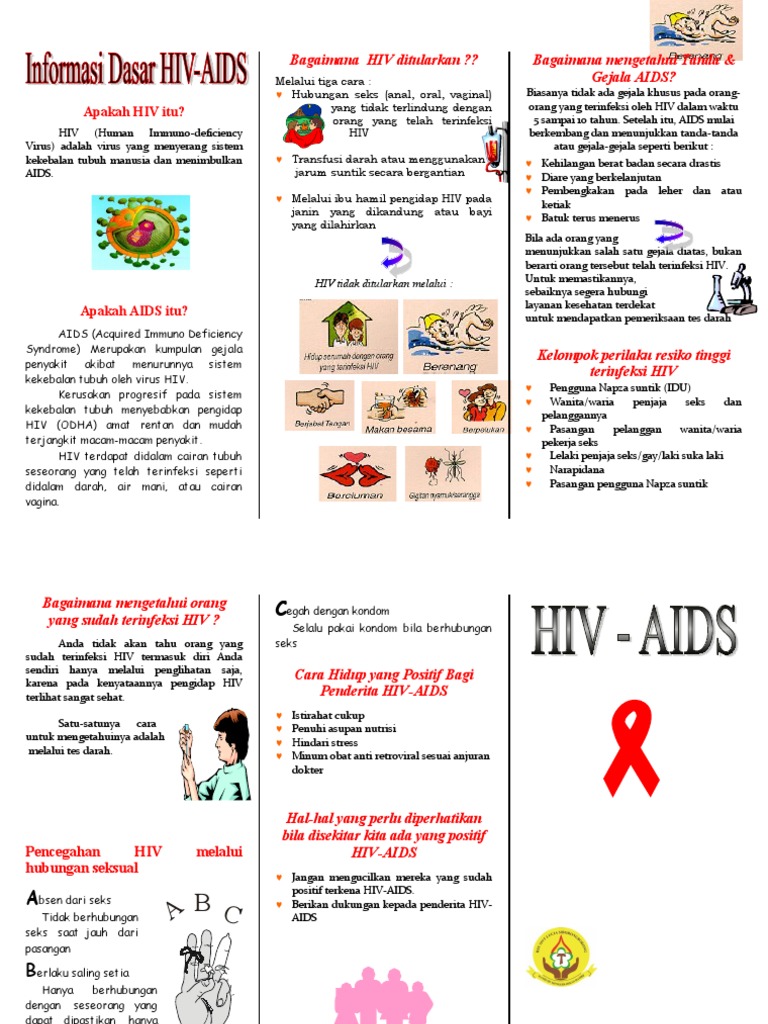 Leaflet Hiv | PDF
