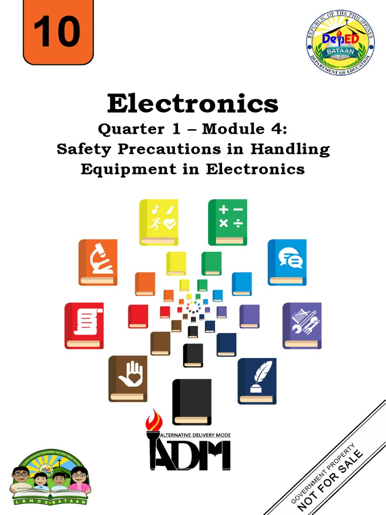 Q1 Module 4 Safety Preacautions in Electronics 1 | PDF