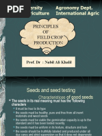 Seed Sampling (Principles and Procedures) | PDF | Sampling (Statistics ...