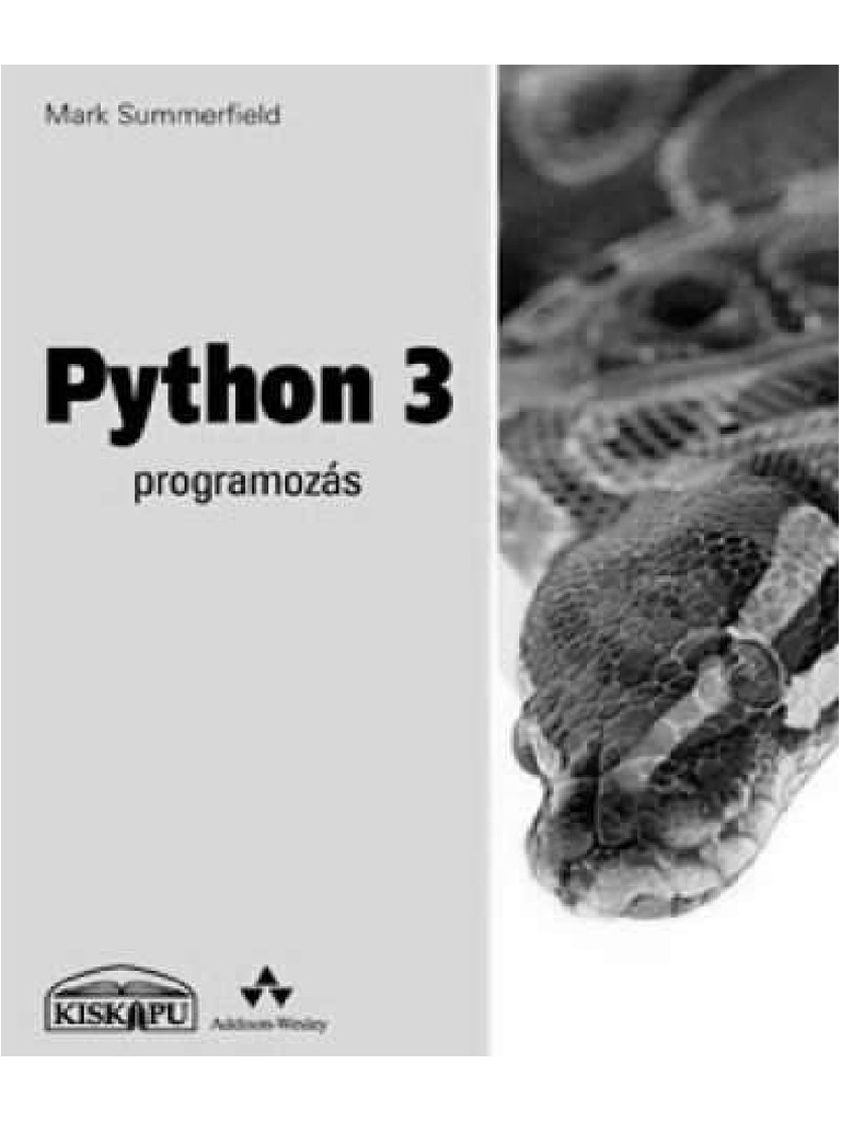 MarkSummerfield Python 3 | PDF
