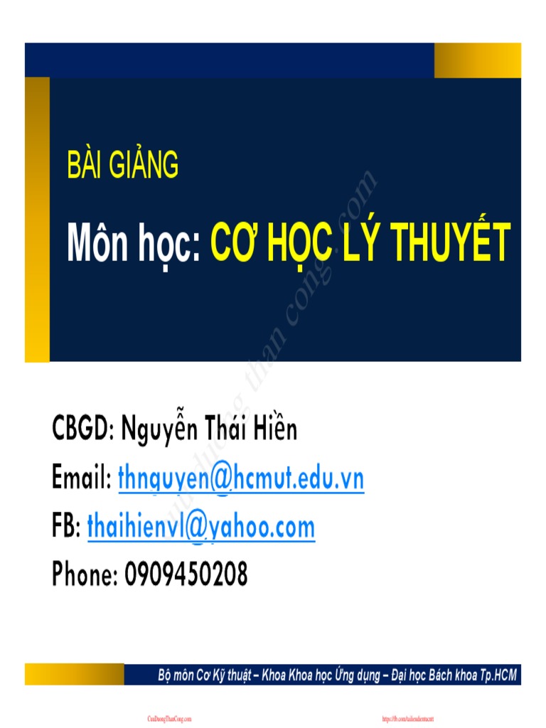 Co-Ly-Thuyet - Nguyen-Thanh-Nha - Phan-3 - Dong-Luc-Hoc - Chuong-14 - Pt-Tq-Dlh-Va-Pt-Lagrange ...